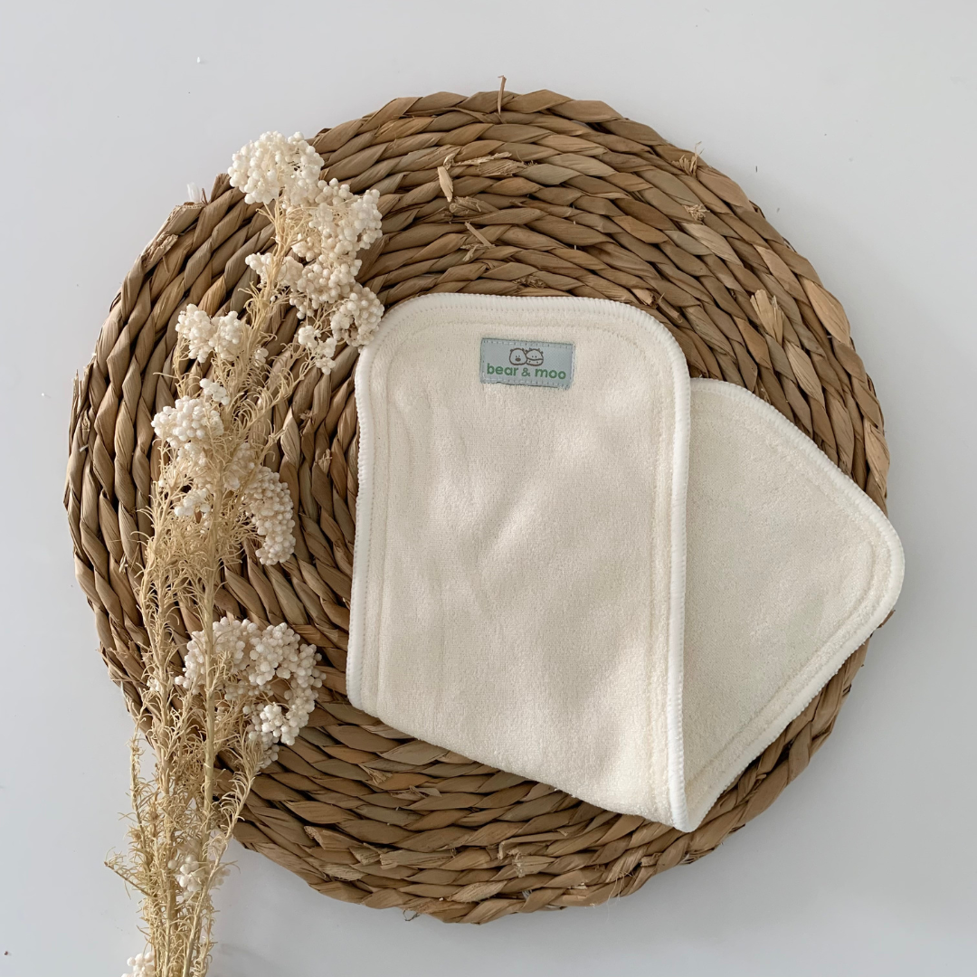 Bamboo Inserts | Best NZ Reusable Nappy Liners | Bear & Moo