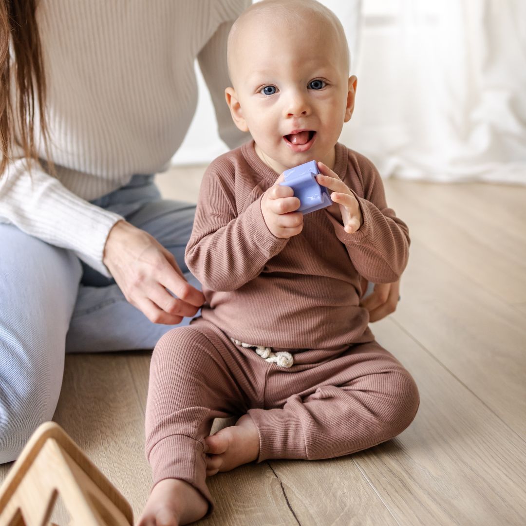 Hello Poppet Lightweight Lounge Set | Organic Cotton | Bear & Moo