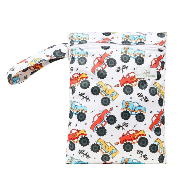 Medium Wet Bag | Waterproof Baby Bag | Bear & Moo