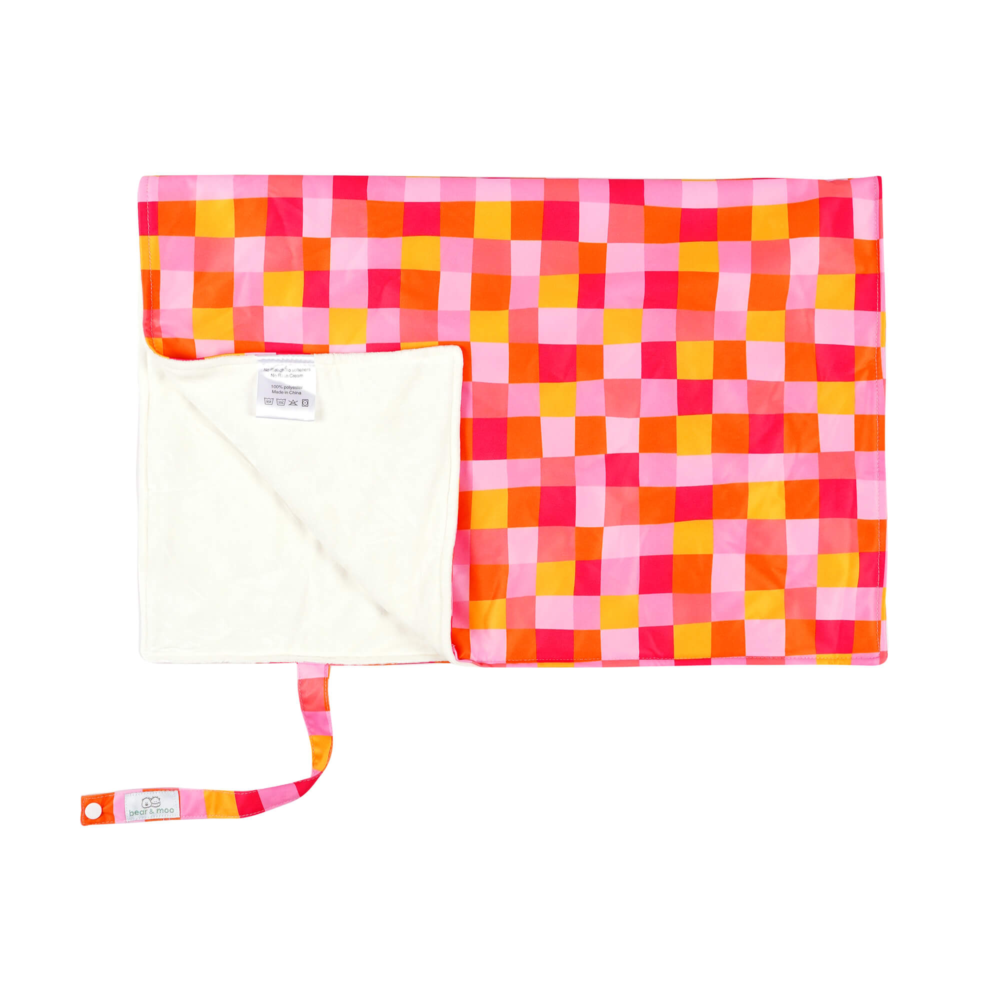 Reusable Bamboo Change Mat | Waterproof Play Mat | Bear & Moo